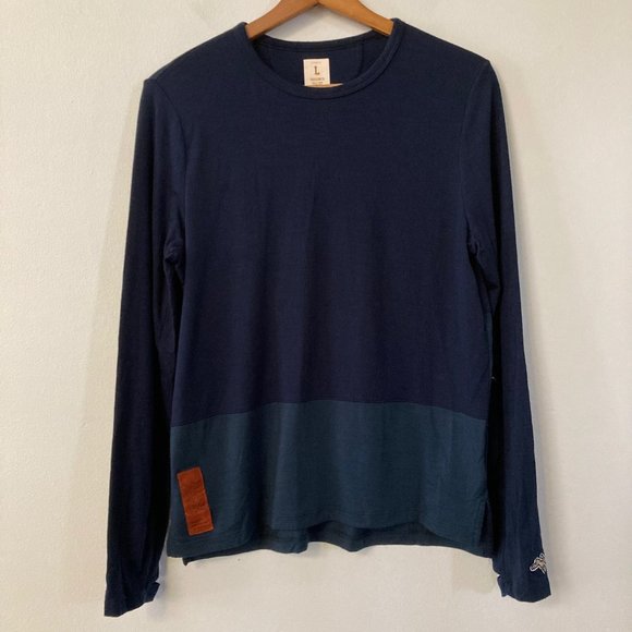 Tracksmith | Tops | Tracksmith Off Roads Merino Wool Blend Long Sleeve ...